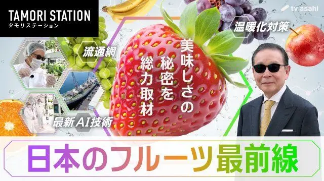 タモリが“フルーツ”の謎を追う – Japan Dossier